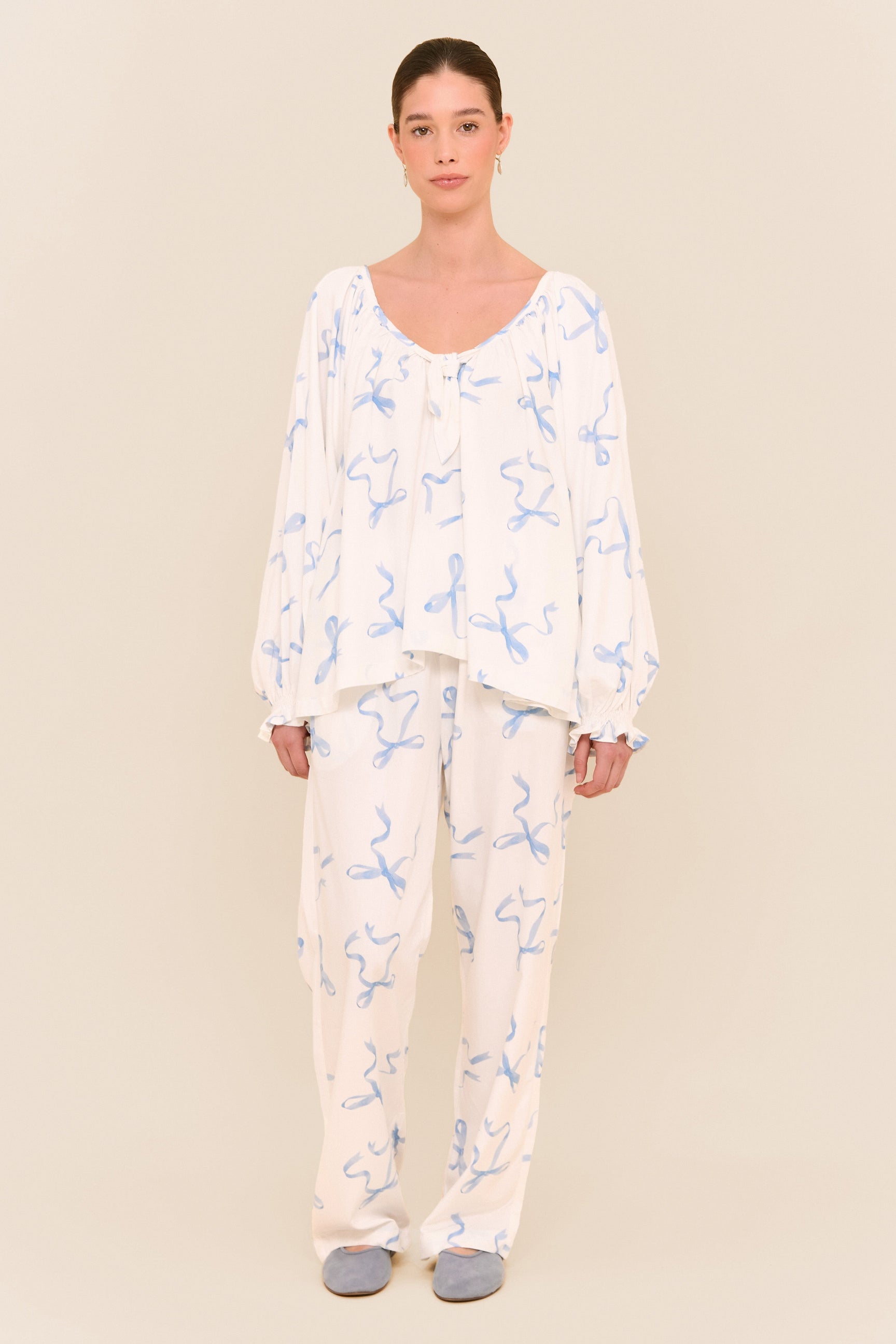 Heidi Sleep Set - Long - Bow – Piyama