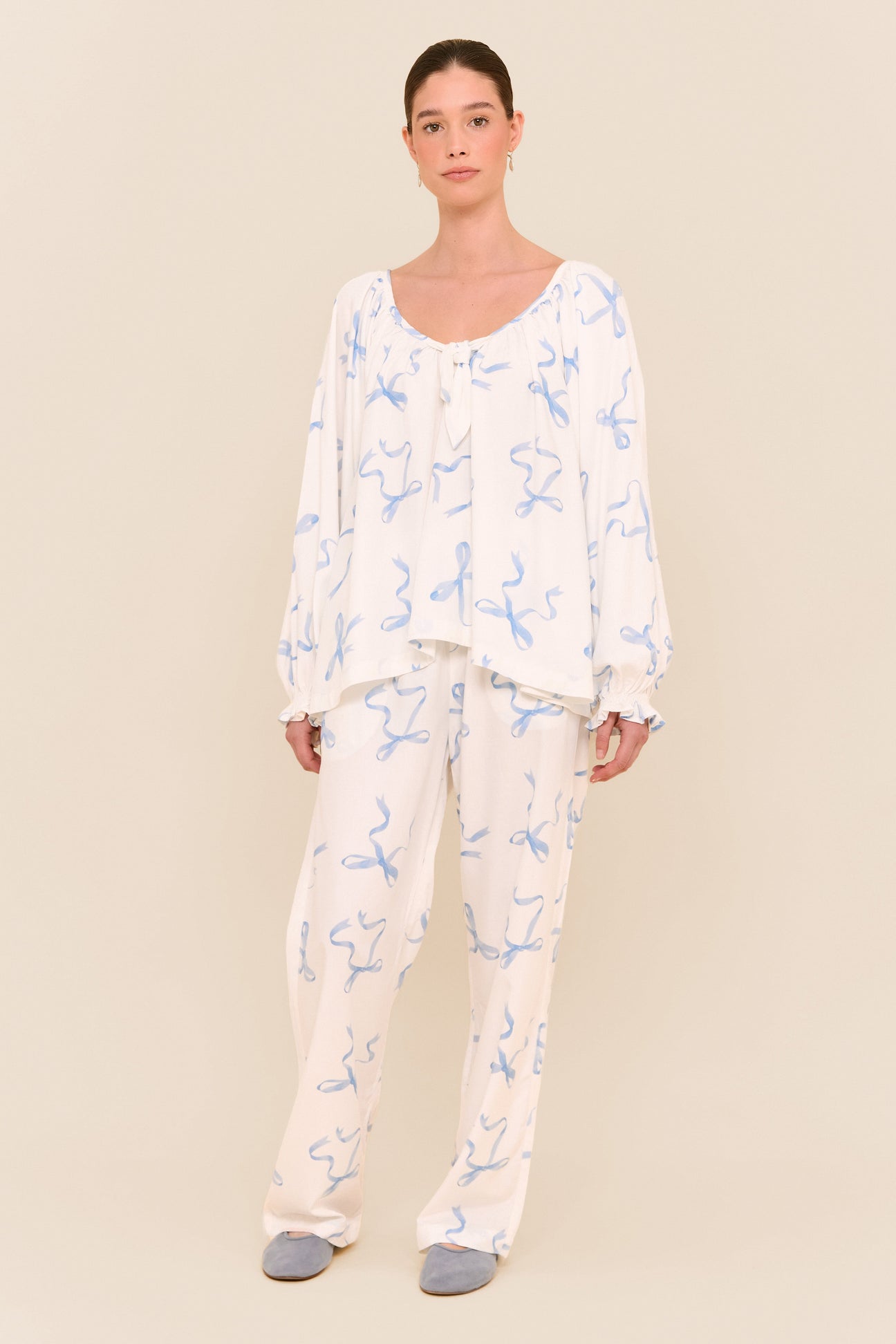 Heidi Sleep Set - Long - Bow – Piyama