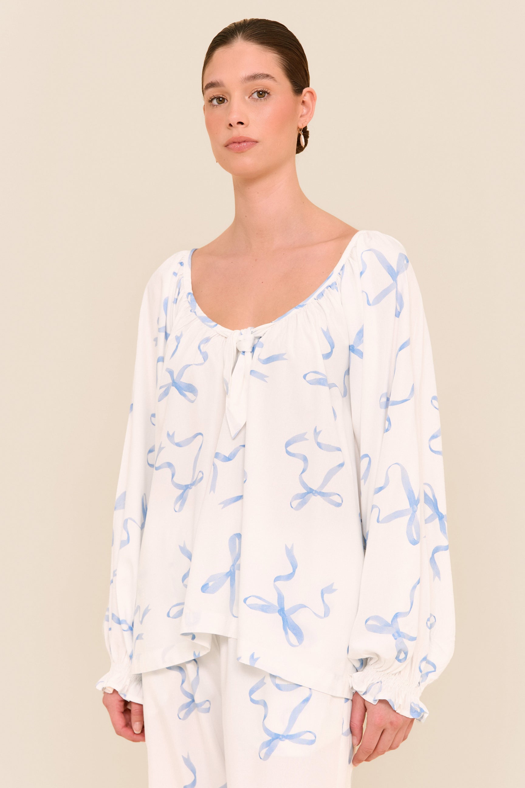 Heidi Sleep Set - Long - Bow – Piyama