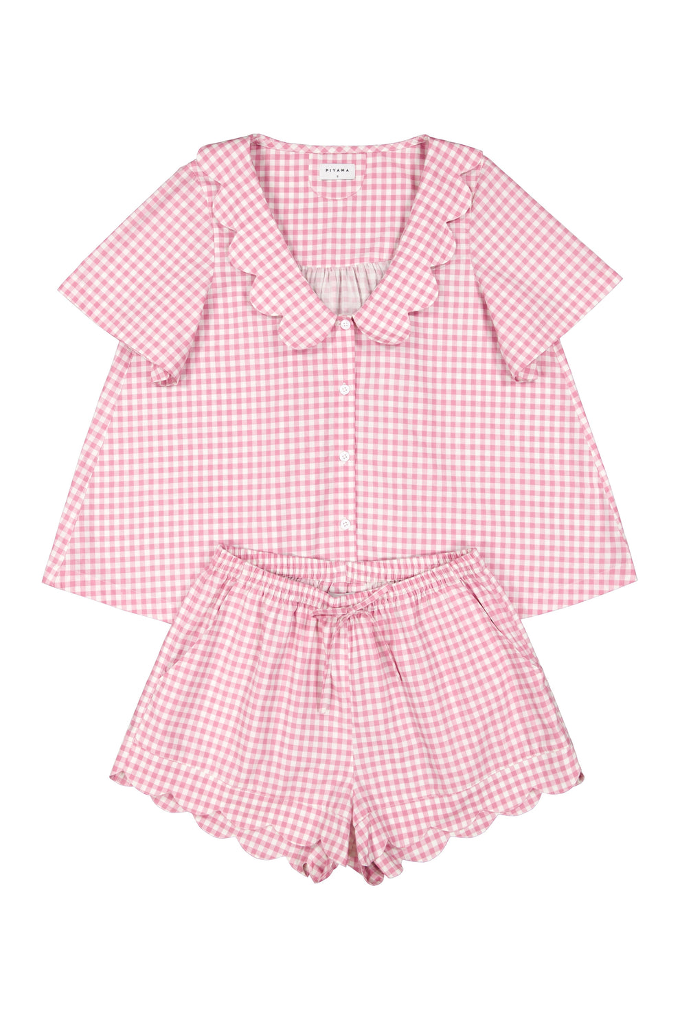Penelope Sleep Set - Gingham Berry – Piyama