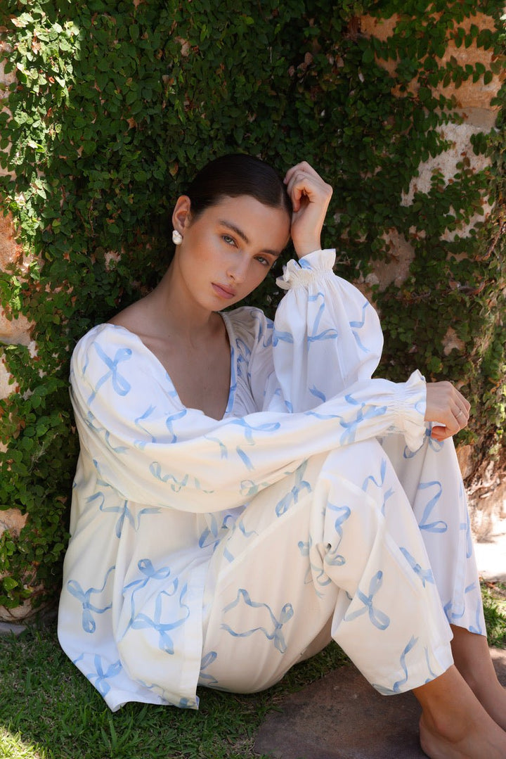 Heidi Sleep Set - Long - Bow – Piyama